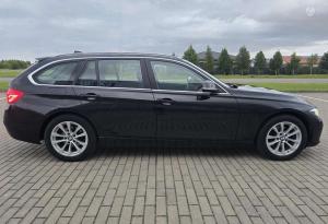 Black BMW 316 2017 in Panevezys, with an engine capacity of 2.00 L and mileage of 216 thousand km for 9499 €, photo 7 on AUTOMOTO.COM.LV