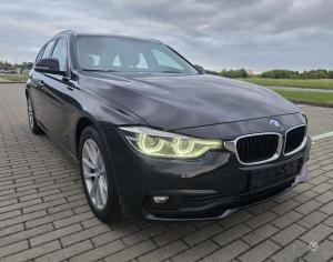 Black BMW 316 2017 in Panevezys, with an engine capacity of 2.00 L and mileage of 216 thousand km for 9499 €, photo 8 on AUTOMOTO.COM.LV
