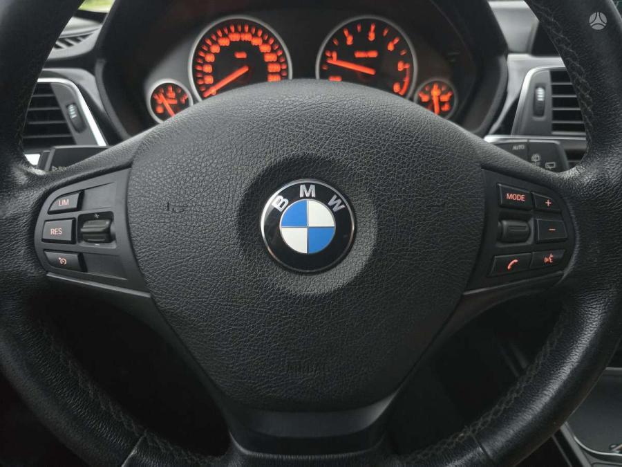 Black BMW 316 2017 in Panevezys, with an engine capacity of 2.00 L and mileage of 216 thousand km for 9499 €, photo 19 on AUTOMOTO.COM.LV