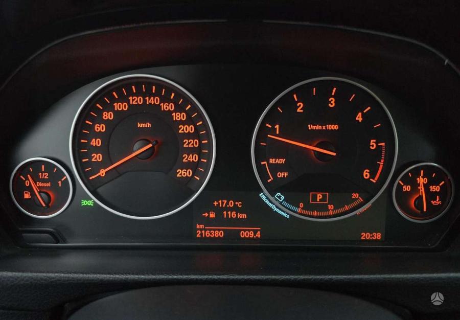 Melns BMW 316 2017 Panevēža, ar dzinēja tilpumu 2.00 L un nobraukumu 216 tūkst. km par 8999 €, foto 21 vietnē AUTOMOTO.COM.LV