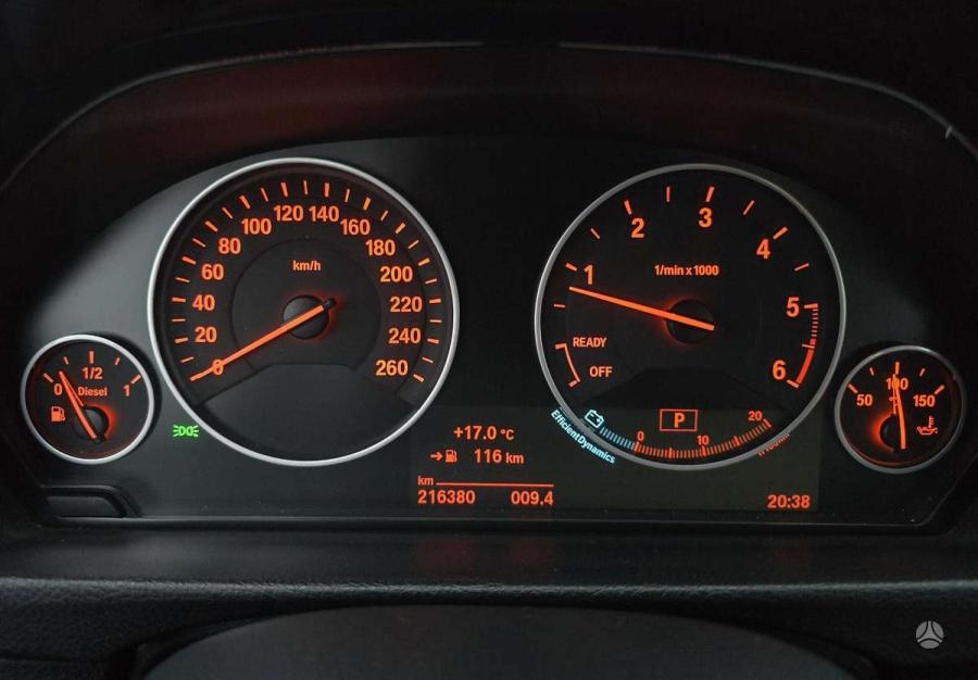 Melns BMW 316 2017 Panevēža, ar dzinēja tilpumu 2.00 L un nobraukumu 216 tūkst. km par 8999 €, foto 21 vietnē AUTOMOTO.COM.LV