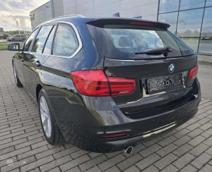 Black BMW 316 2017 in Panevezys, with an engine capacity of 2.00 L and mileage of 216 thousand km for 8499 €, photo 4 on AUTOMOTO.COM.LV