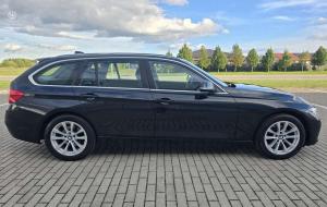 Black BMW 316 2017 in Panevezys, with an engine capacity of 2.00 L and mileage of 216 thousand km for 8499 €, photo 7 on AUTOMOTO.COM.LV
