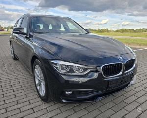 Black BMW 316 2017 in Panevezys, with an engine capacity of 2.00 L and mileage of 216 thousand km for 8499 €, photo 8 on AUTOMOTO.COM.LV