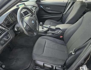 Black BMW 316 2017 in Panevezys, with an engine capacity of 2.00 L and mileage of 216 thousand km for 8499 €, photo 15 on AUTOMOTO.COM.LV
