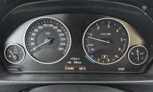 Black BMW 316 2017 in Panevezys, with an engine capacity of 2.00 L and mileage of 216 thousand km for 8499 €, photo 18 on AUTOMOTO.COM.LV