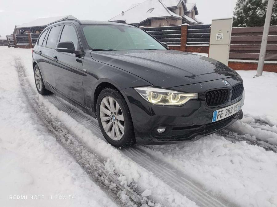 Melns BMW 316 2019 Klaipėda, ar dzinēja tilpumu 2.00 L un nobraukumu 86 tūkst. km par 12600 €, foto 2 vietnē AUTOMOTO.COM.LV