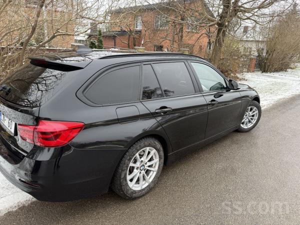 Black BMW 316 2019 in Jelgava, with an engine capacity of 1.90 L and mileage of 179 thousand km for 12000 €, photo 6 on AUTOMOTO.COM.LV