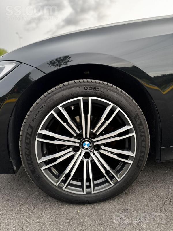 Black BMW 316 2020 in Ogre, with an engine capacity of 2.00 L and mileage of 338 thousand km for 12850 €, photo 7 on AUTOMOTO.COM.LV