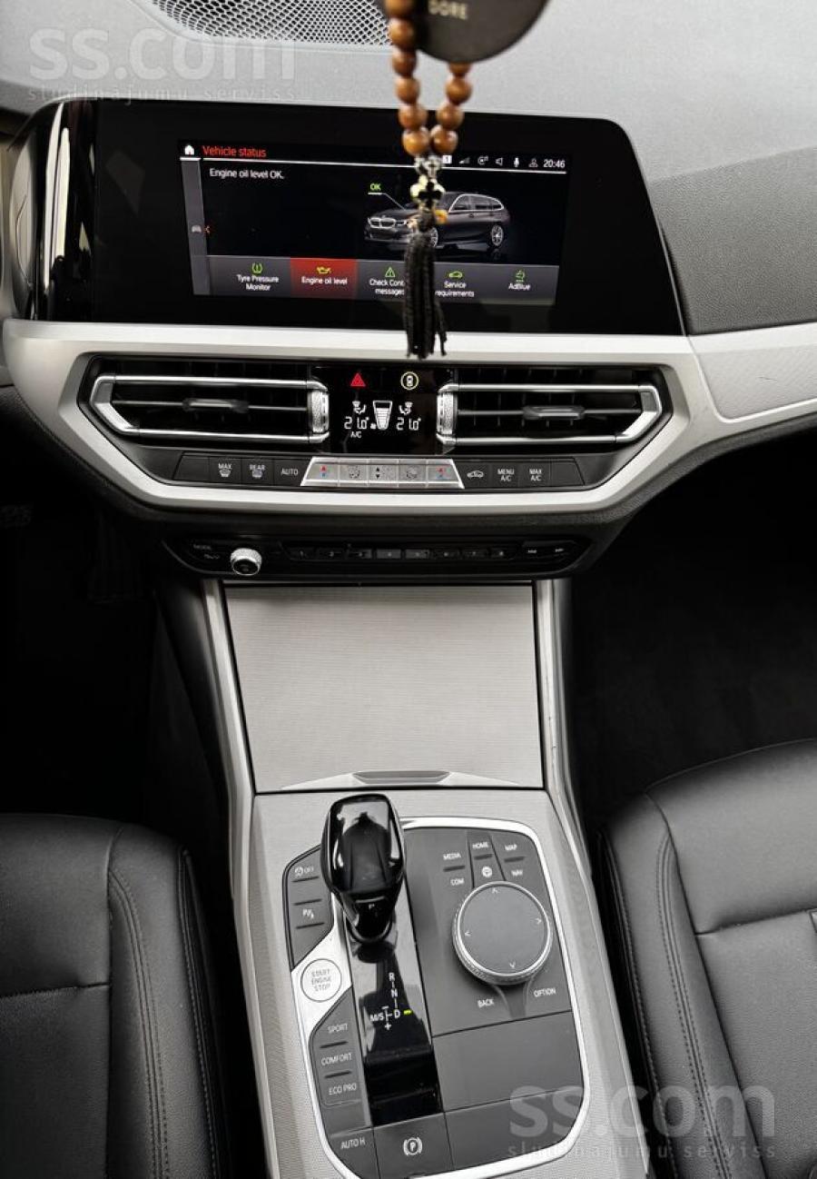 Melns BMW 316 2020 Ogre, ar dzinēja tilpumu 2.00 L un nobraukumu 338 tūkst. km par 12850 €, foto 13 vietnē AUTOMOTO.COM.LV