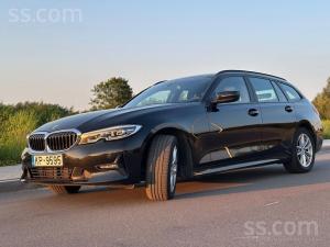 Black BMW 316 2021 in Riga, with an engine capacity of 2.00 L and mileage of 210 thousand km for 18900 €, photo  on AUTOMOTO.COM.LV