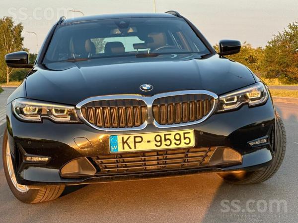 Black BMW 316 2021 in Riga, with an engine capacity of 2.00 L and mileage of 210 thousand km for 18900 €, photo 2 on AUTOMOTO.COM.LV