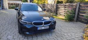Black BMW 316 2021 in Riga, with an engine capacity of 2.00 L and mileage of 210 thousand km for 18900 €, photo 1 on AUTOMOTO.COM.LV