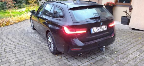 Black BMW 316 2021 in Riga, with an engine capacity of 2.00 L and mileage of 210 thousand km for 18900 €, photo 10 on AUTOMOTO.COM.LV