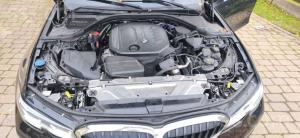 Black BMW 316 2021 in Riga, with an engine capacity of 2.00 L and mileage of 210 thousand km for 18900 €, photo 11 on AUTOMOTO.COM.LV