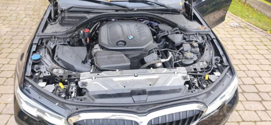 Black BMW 316 2021 in Riga, with an engine capacity of 2.00 L and mileage of 210 thousand km for 18900 €, photo 11 on AUTOMOTO.COM.LV