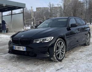 Black BMW 316 2022 in Vilnius, with an engine capacity of 2.00 L and mileage of 163 thousand km for 15200 €, photo  on AUTOMOTO.COM.LV