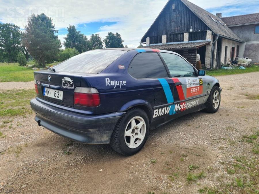 Zils BMW 316 1999 Talsi, ar dzinēja tilpumu 2.80 L un nobraukumu 304 tūkst. km par 4000 €, foto 10 vietnē AUTOMOTO.COM.LV