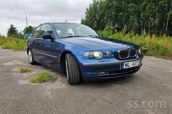 Blue BMW 316 2001 in Riga, with an engine capacity of 1.80 L and mileage of 318 thousand km for 2200 €, photo 2 on AUTOMOTO.COM.LV
