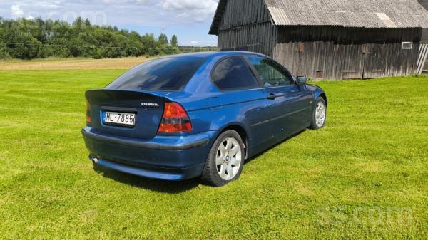 Blue BMW 316 2001 in Cesis, with an engine capacity of 2.50 L and mileage of 322 thousand km for 2300 €, photo 4 on AUTOMOTO.COM.LV