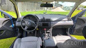 Blue BMW 316 2001 in Cesis, with an engine capacity of 2.50 L and mileage of 322 thousand km for 2300 €, photo 8 on AUTOMOTO.COM.LV