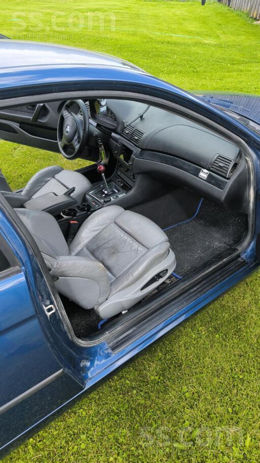 Blue BMW 316 2001 in Cesis, with an engine capacity of 2.50 L and mileage of 322 thousand km for 2300 €, photo 10 on AUTOMOTO.COM.LV
