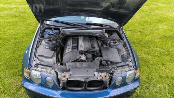 Blue BMW 316 2001 in Cesis, with an engine capacity of 2.50 L and mileage of 322 thousand km for 2300 €, photo 10 on AUTOMOTO.COM.LV