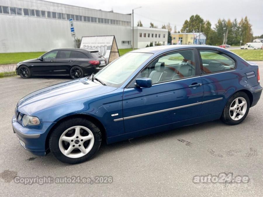Blue BMW 316 2002 in Tallinn, with an engine capacity of 1.80 L and mileage of 249 thousand km for 1900 €, photo 1 on AUTOMOTO.COM.LV