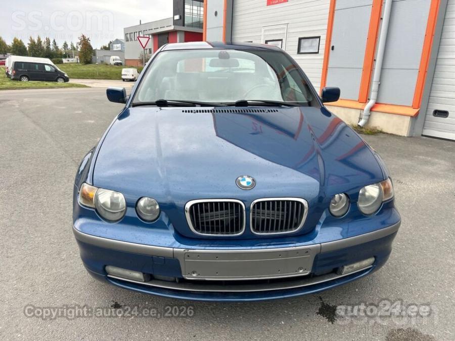 Blue BMW 316 2002 in Tallinn, with an engine capacity of 1.80 L and mileage of 249 thousand km for 1900 €, photo 4 on AUTOMOTO.COM.LV