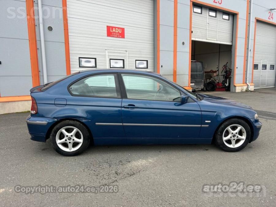 Blue BMW 316 2002 in Tallinn, with an engine capacity of 1.80 L and mileage of 249 thousand km for 1900 €, photo 6 on AUTOMOTO.COM.LV