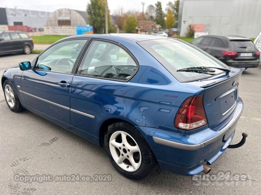 Blue BMW 316 2002 in Tallinn, with an engine capacity of 1.80 L and mileage of 249 thousand km for 1900 €, photo 9 on AUTOMOTO.COM.LV