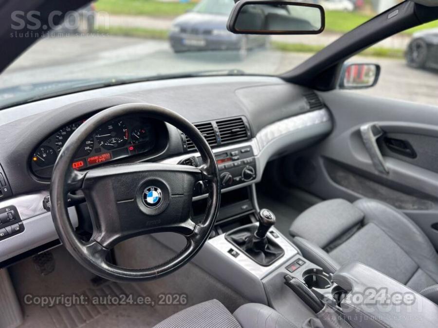 Blue BMW 316 2002 in Tallinn, with an engine capacity of 1.80 L and mileage of 249 thousand km for 1900 €, photo 13 on AUTOMOTO.COM.LV