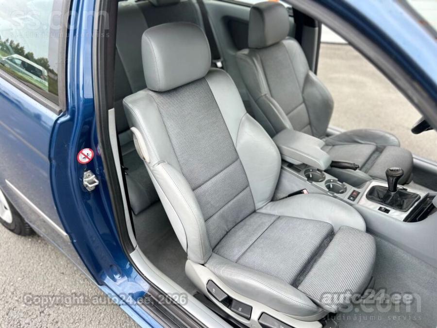 Blue BMW 316 2002 in Tallinn, with an engine capacity of 1.80 L and mileage of 249 thousand km for 1900 €, photo 15 on AUTOMOTO.COM.LV