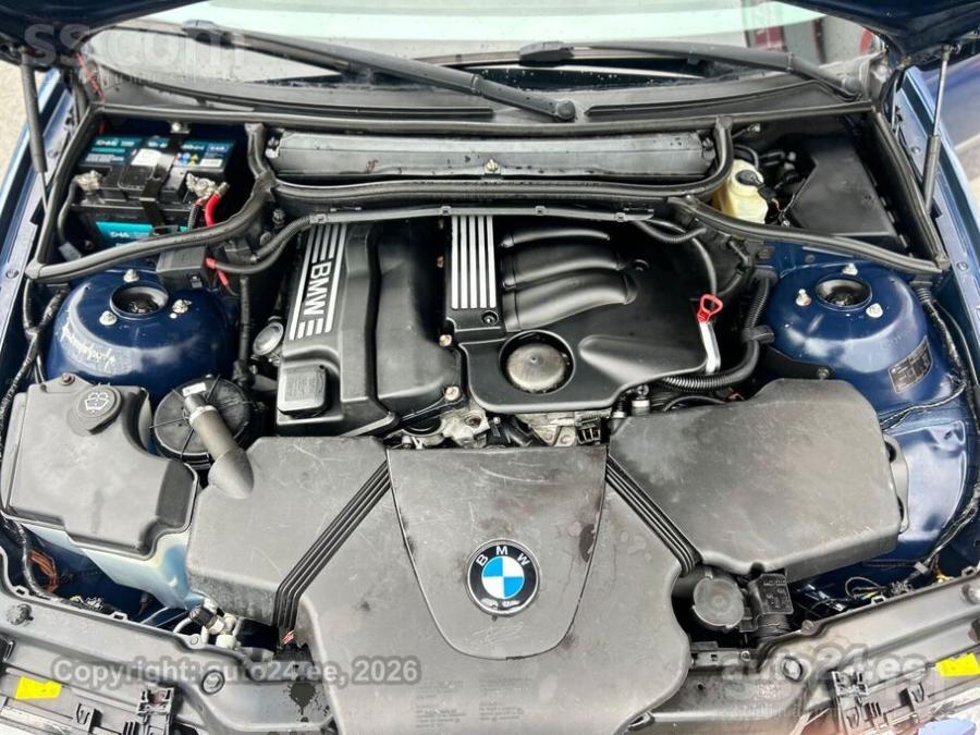 Blue BMW 316 2002 in Tallinn, with an engine capacity of 1.80 L and mileage of 249 thousand km for 1900 €, photo 16 on AUTOMOTO.COM.LV