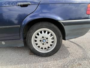 Blue BMW 316 1993 in Jelgava, with an engine capacity of 1.60 L and mileage of 300 thousand km for 1350 €, photo 26 on AUTOMOTO.COM.LV