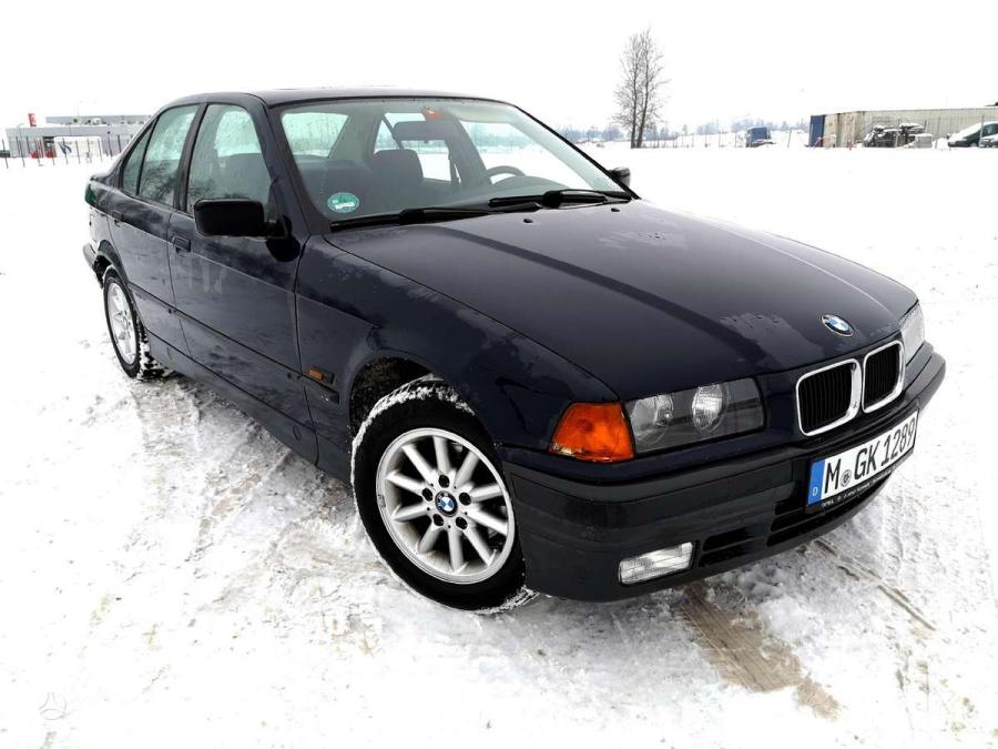 Zils BMW 316 1995 Marijampole, ar dzinēja tilpumu 1.60 L un nobraukumu 240 tūkst. km par 1850 €, foto 1 vietnē AUTOMOTO.COM.LV
