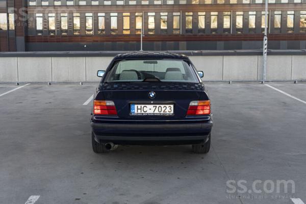 Blue BMW 316 1996 in Jelgava, with an engine capacity of 1.60 L and mileage of 282 thousand km for 3200 €, photo 5 on AUTOMOTO.COM.LV
