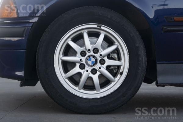 Blue BMW 316 1996 in Jelgava, with an engine capacity of 1.60 L and mileage of 282 thousand km for 3200 €, photo 7 on AUTOMOTO.COM.LV