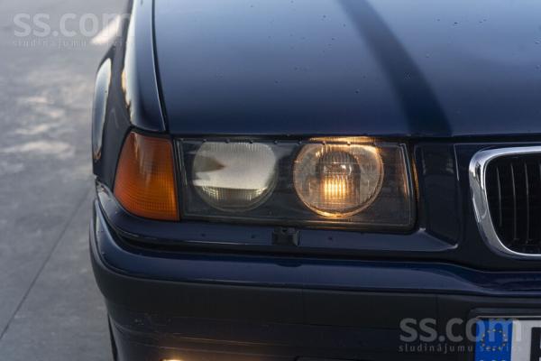 Blue BMW 316 1996 in Jelgava, with an engine capacity of 1.60 L and mileage of 282 thousand km for 3200 €, photo 8 on AUTOMOTO.COM.LV