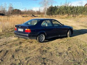 Blue BMW 316 1996 in Jelgava, with an engine capacity of 1.60 L and mileage of 274 thousand km for 3200 €, photo 5 on AUTOMOTO.COM.LV