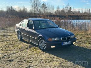 Blue BMW 316 1996 in Jelgava, with an engine capacity of 1.60 L and mileage of 274 thousand km for 3200 €, photo 6 on AUTOMOTO.COM.LV
