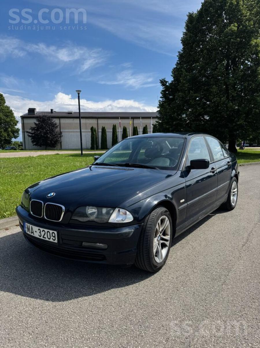 Blue BMW 316 1999 in Aizkraukle, with an engine capacity of 1.90 L and mileage of 224 thousand km for 1800 €, photo 1 on AUTOMOTO.COM.LV