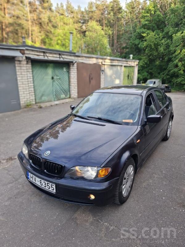 Blue BMW 316 2002 in Riga, with an engine capacity of 1.80 L and mileage of 338 thousand km for 1799 €, photo 1 on AUTOMOTO.COM.LV