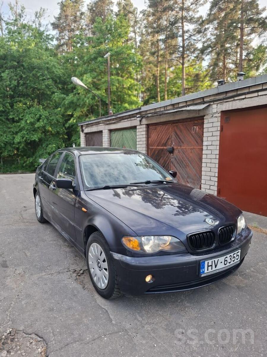 Blue BMW 316 2002 in Riga, with an engine capacity of 1.80 L and mileage of 338 thousand km for 1799 €, photo 3 on AUTOMOTO.COM.LV