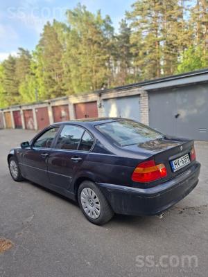 Blue BMW 316 2002 in Riga, with an engine capacity of 1.80 L and mileage of 338 thousand km for 1799 €, photo 4 on AUTOMOTO.COM.LV