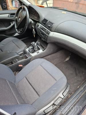 Blue BMW 316 2002 in Riga, with an engine capacity of 1.80 L and mileage of 338 thousand km for 1799 €, photo 9 on AUTOMOTO.COM.LV