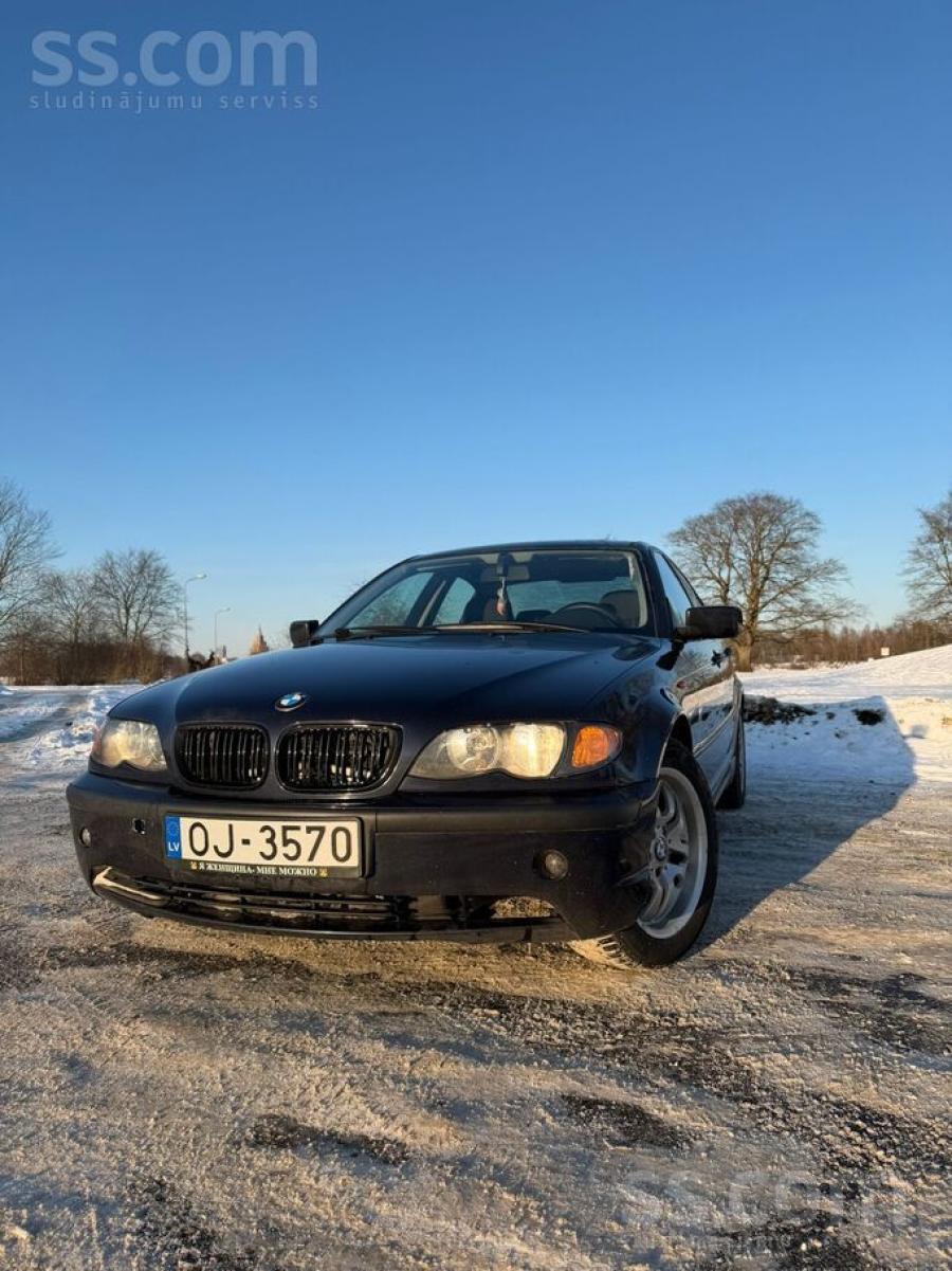Синий БМВ 316 2003 в Рига, объемом двигателя 1.80 л и пробегом 329 тыс. км за 2100 €, фото 1 на AUTOMOTO.COM.LV