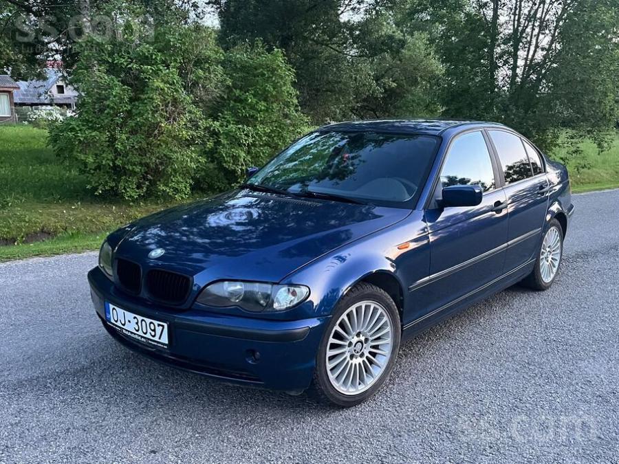 Blue BMW 316 2003 in Riga, with an engine capacity of 1.80 L and mileage of 225 thousand km for 1800 €, photo 3 on AUTOMOTO.COM.LV