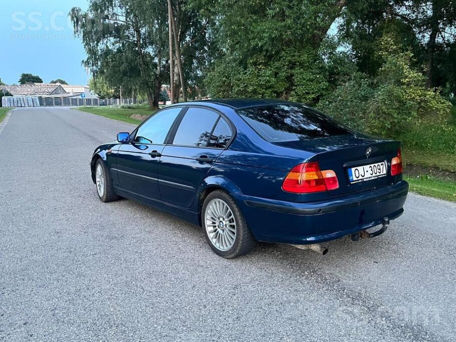 Blue BMW 316 2003 in Riga, with an engine capacity of 1.80 L and mileage of 225 thousand km for 1800 €, photo 5 on AUTOMOTO.COM.LV