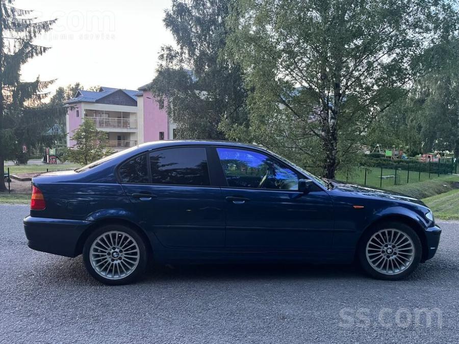 Blue BMW 316 2003 in Riga, with an engine capacity of 1.80 L and mileage of 225 thousand km for 1800 €, photo 7 on AUTOMOTO.COM.LV